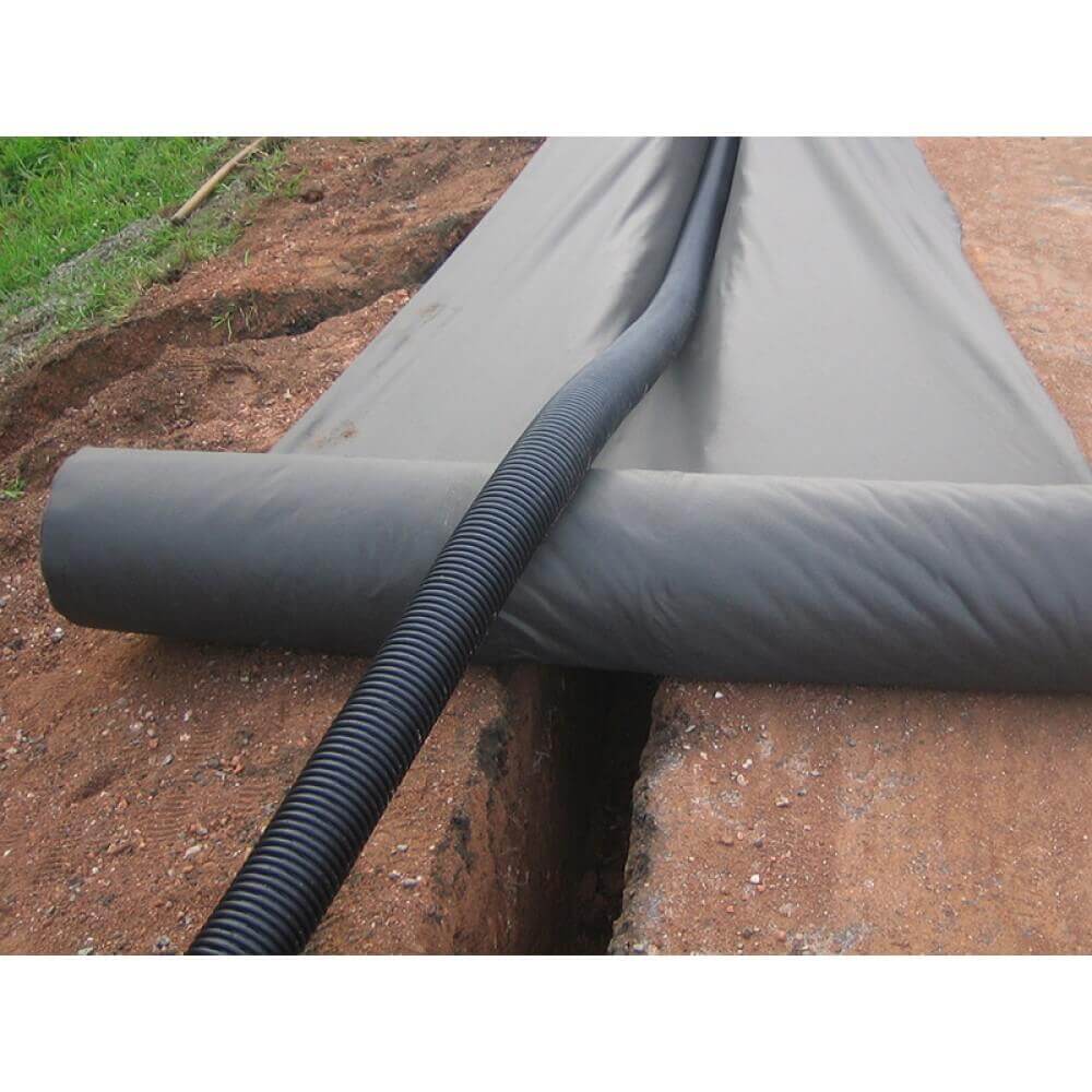 Manta Geotextil Bidim 130gr 215 x 100 cm Cinza Dakron - Loja Solar